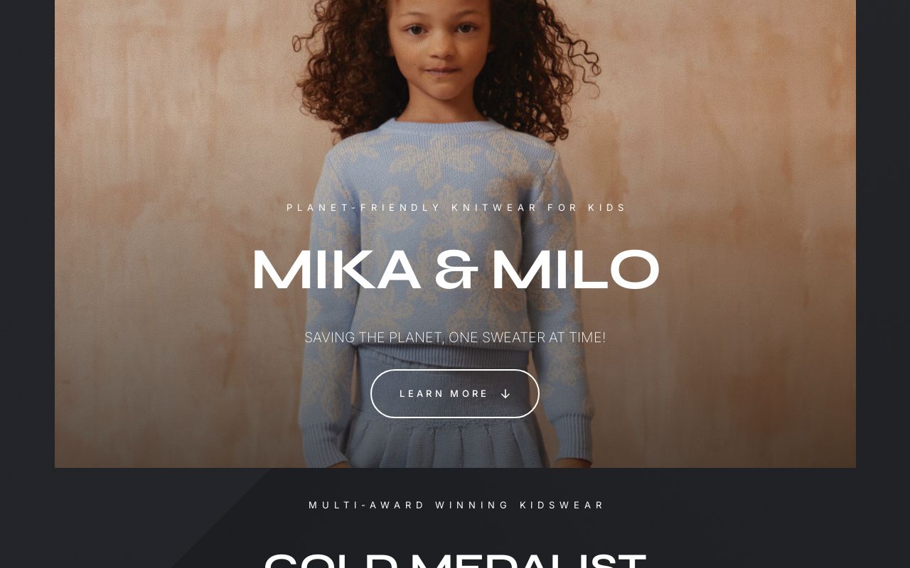 Mika Milo Cute Kids Clothing